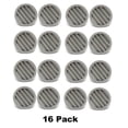 16 Pack 3" Grey Round Plastic Louver Soffit Air Vent - Walmart.com
