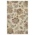Floral Botanical Jacobean Area Rug or Runner, 7' x 9', Stone - Walmart.com