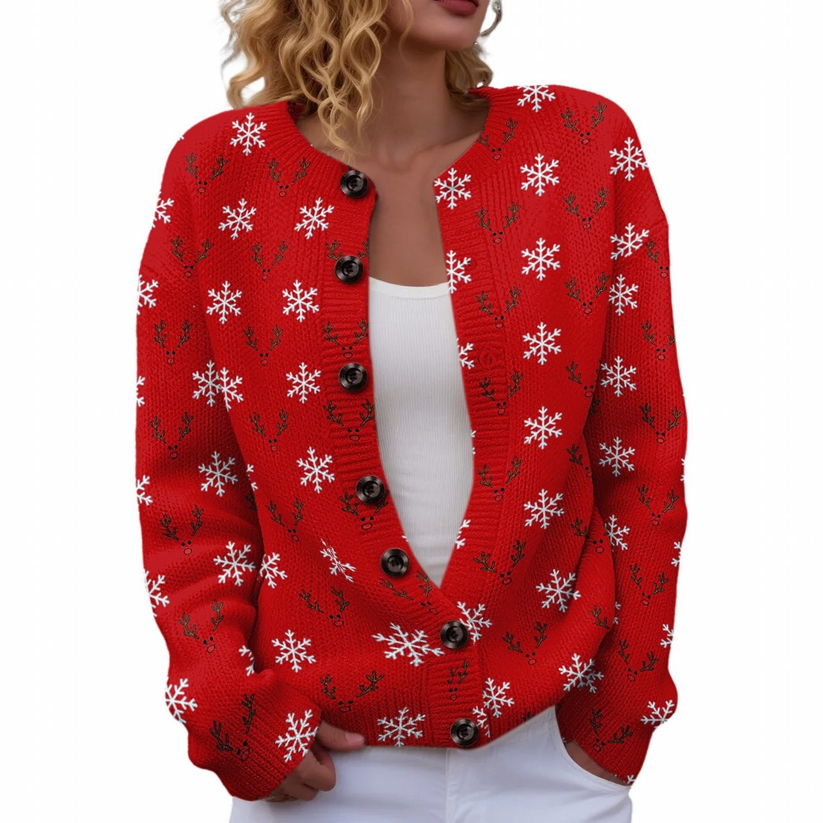 Click here for Siminseming Christmas Sweater For Women Cute Funny... prices