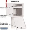 SALSBURY INDUSTRIES 4325WHT Roadside Mailbox,White - Walmart.com