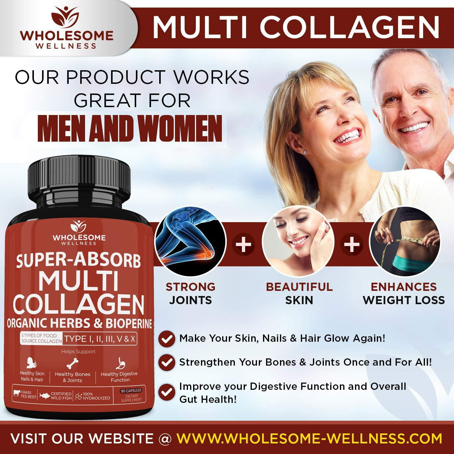 Super-Absorb Multi Collagen Pills (Type I II III V Nepal | Ubuy
