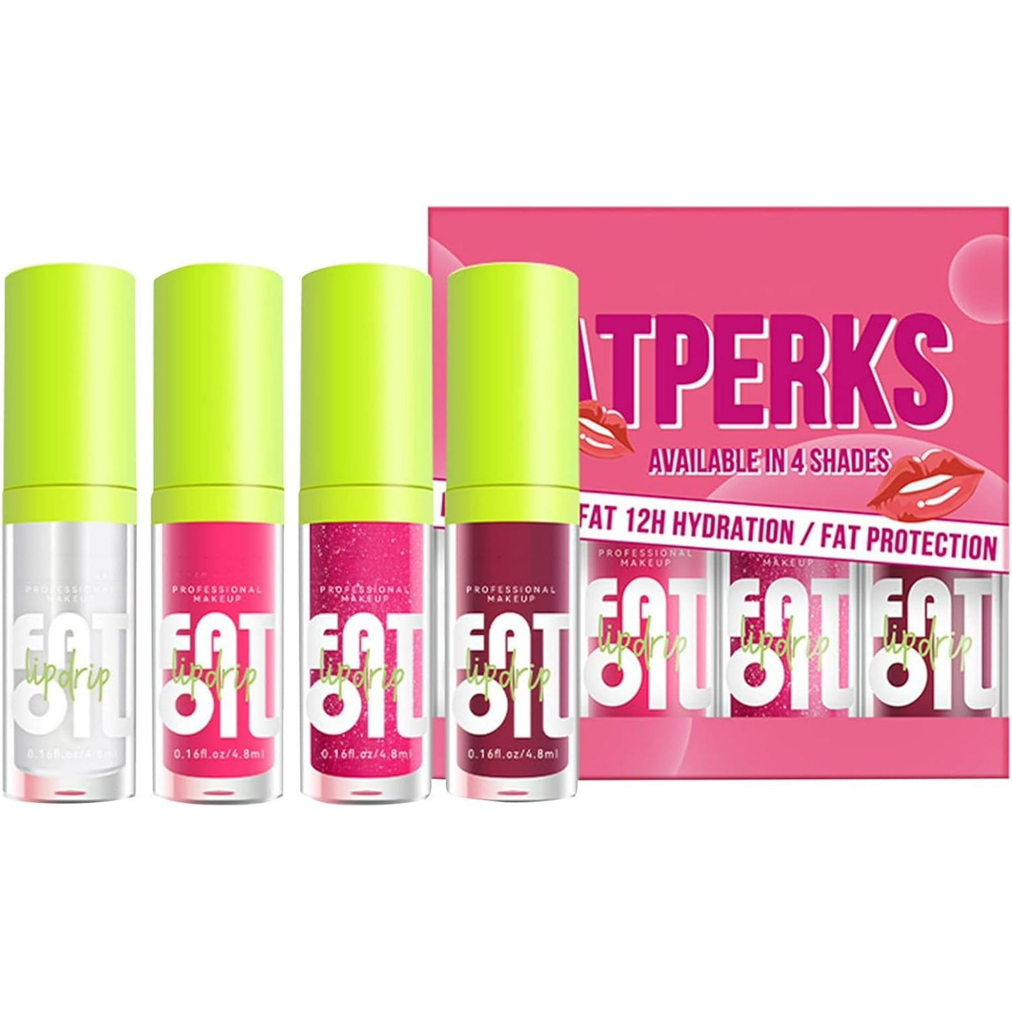 Click here for Surjde Fat Oil Lip Gloss-4pcs Set Hydrating Lip Gl... prices