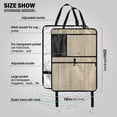 Car Back Seat Organizer Antique Nylon Fabric Thickened Waterproof Foot ...