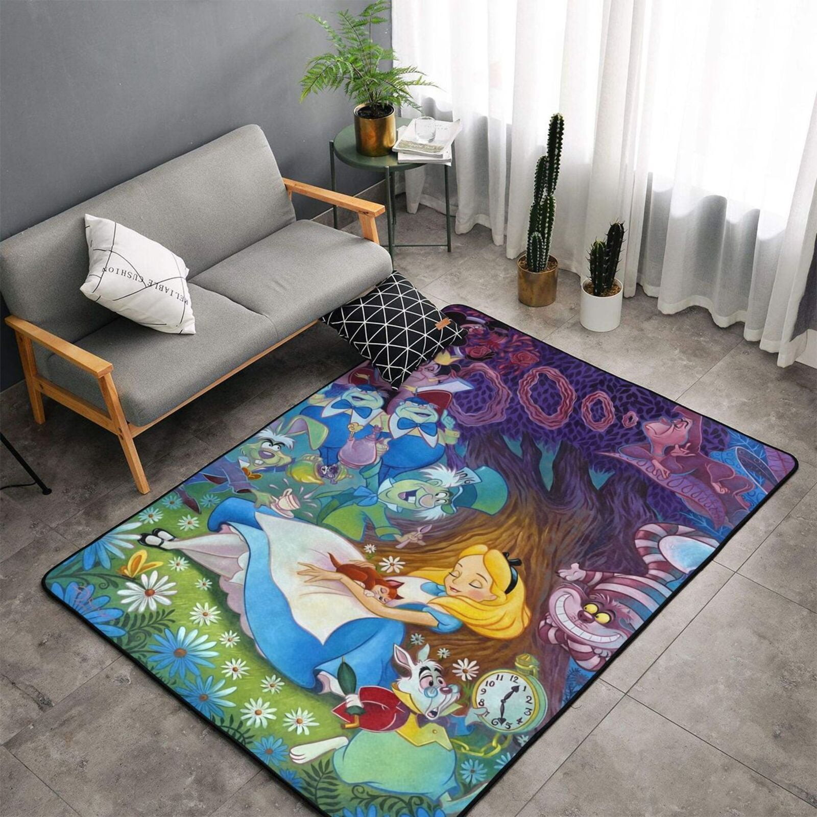 Click here for Ltyncd Area Rugs Soft Non-Slip Floor Mats Alice In... prices