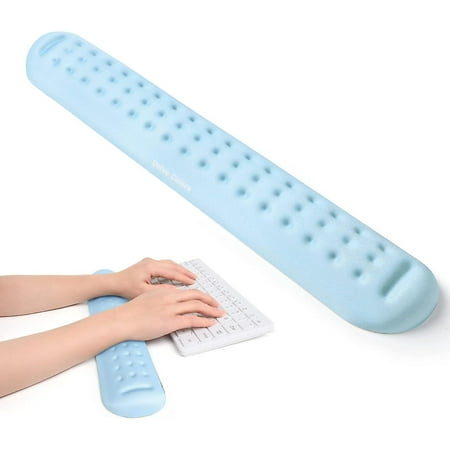 Superfine Memory Foam Keyboard Mouse Wrist Rest, Memory Foam Wrist ...