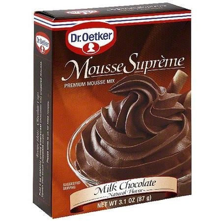 DR OETKER, MOUSSE SUPRM CHOC MLK, 3.1 OZ, (Pack of 12) | Walmart Canada