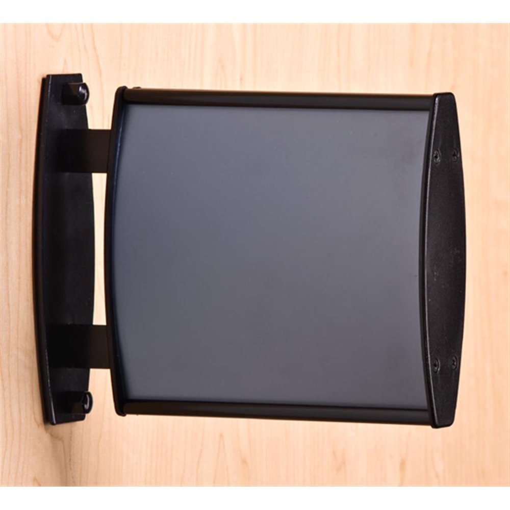 Double Sided Curved Office Sign, Mounts on Wall, Door, or Ceiling ...