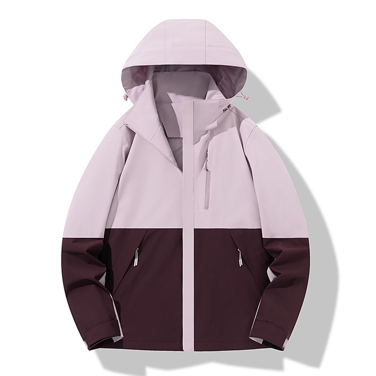 Click here for Hoksml Womens Casual Jacket Solid Color Detachable... prices