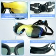 Swimming goggles for adult, Anti-fog anti-ultraviolet full protection ...