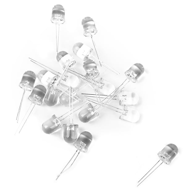 Diodo Emisor de Luz Azul Sunnimix 20 Piezas 10 mm LED Brillante ...