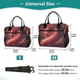 ALAZA Dragon Cool Red Print Cooler Lunch Bag Insulated Reusable Lunch ...
