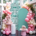 6FT Arch Backdrop Covers, Teal Boho Wedding Arch Cover Stretchy, Ethnic ...