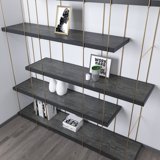 CHIHUT Dark Grey Wood Wallpaper, Self Adhesive, Removable, Waterproof Vinyl, 17.7''x100 ...