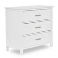 Dream on Me Universal 3 Drawers Chest in White, Kids Bedroom Dresser ...