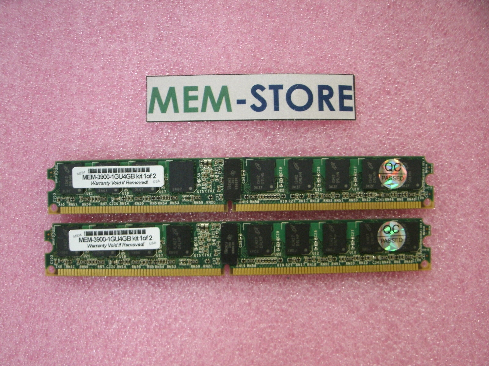MEM-3900-1GU-4GB 4GB (2x2GB) kit DRAM Memory for Cisco 3925 3945 ISR ...