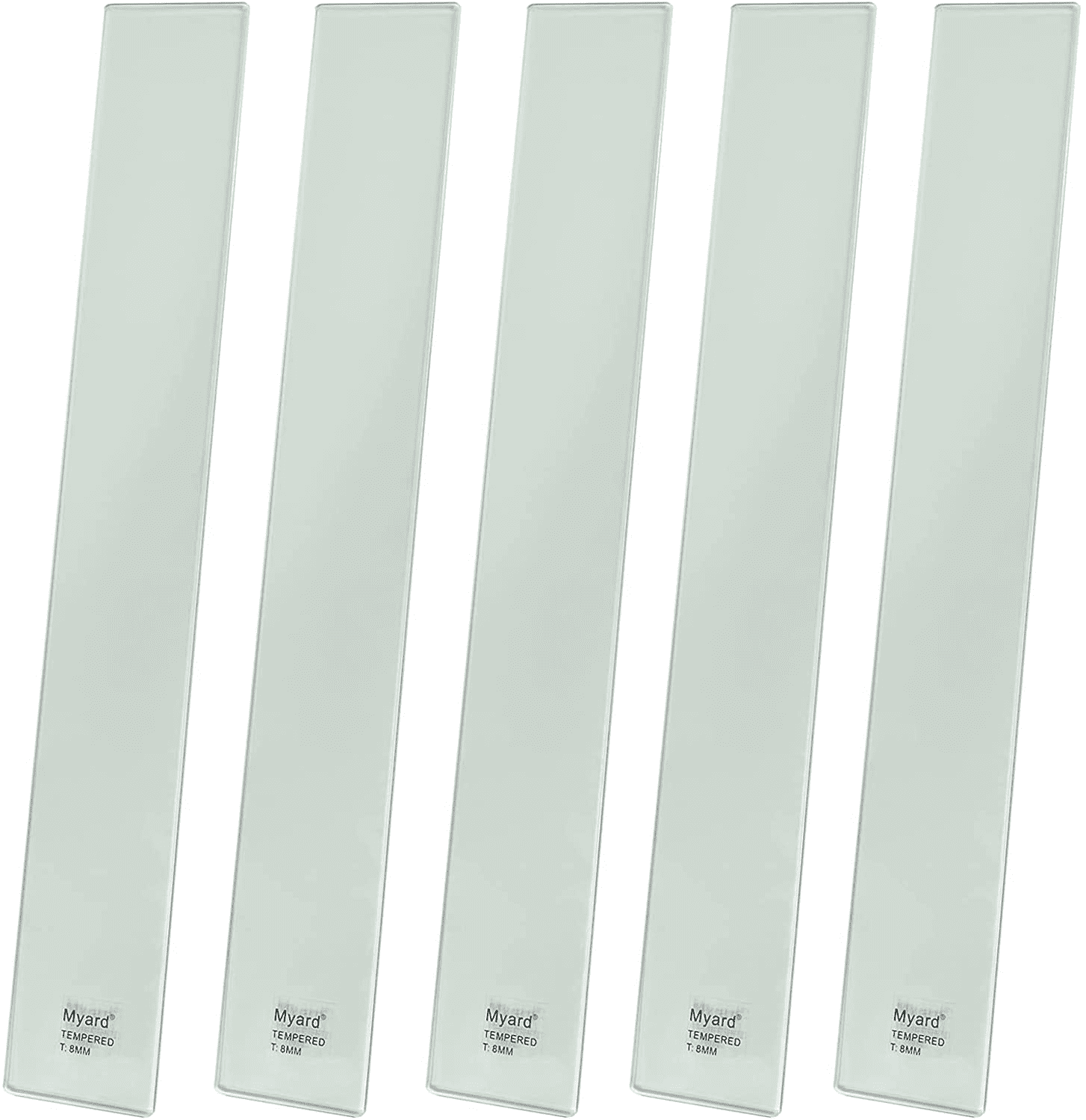 Myard Scenic Frontier Tempered Glass Balusters for Deck Patio Fence ...