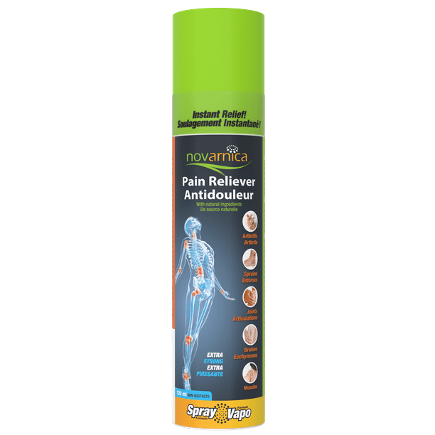 Novarnica pain relieving spray 120ml - Walmart.ca