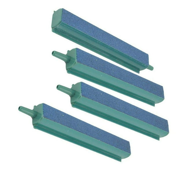 4 Pack 4 Inch Air Stone Bar Medium Bubble Diffuser for Aquarium Fish ...
