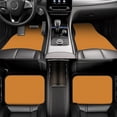 4-Piece Car Floor Mats Set, Bronze Crystal Velvet Automotive Front ...