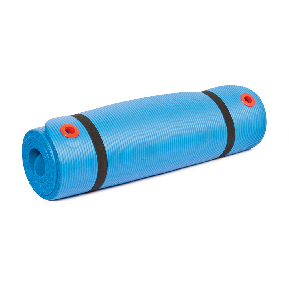 Body Sport® Personal Exercise Mat, Blue, 1/2-Inch x 24-Inch x 56-Inch ...