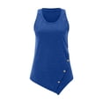 Aezemi Womens Sleeveless Sports Tank Tops, Summer Soft Button ...