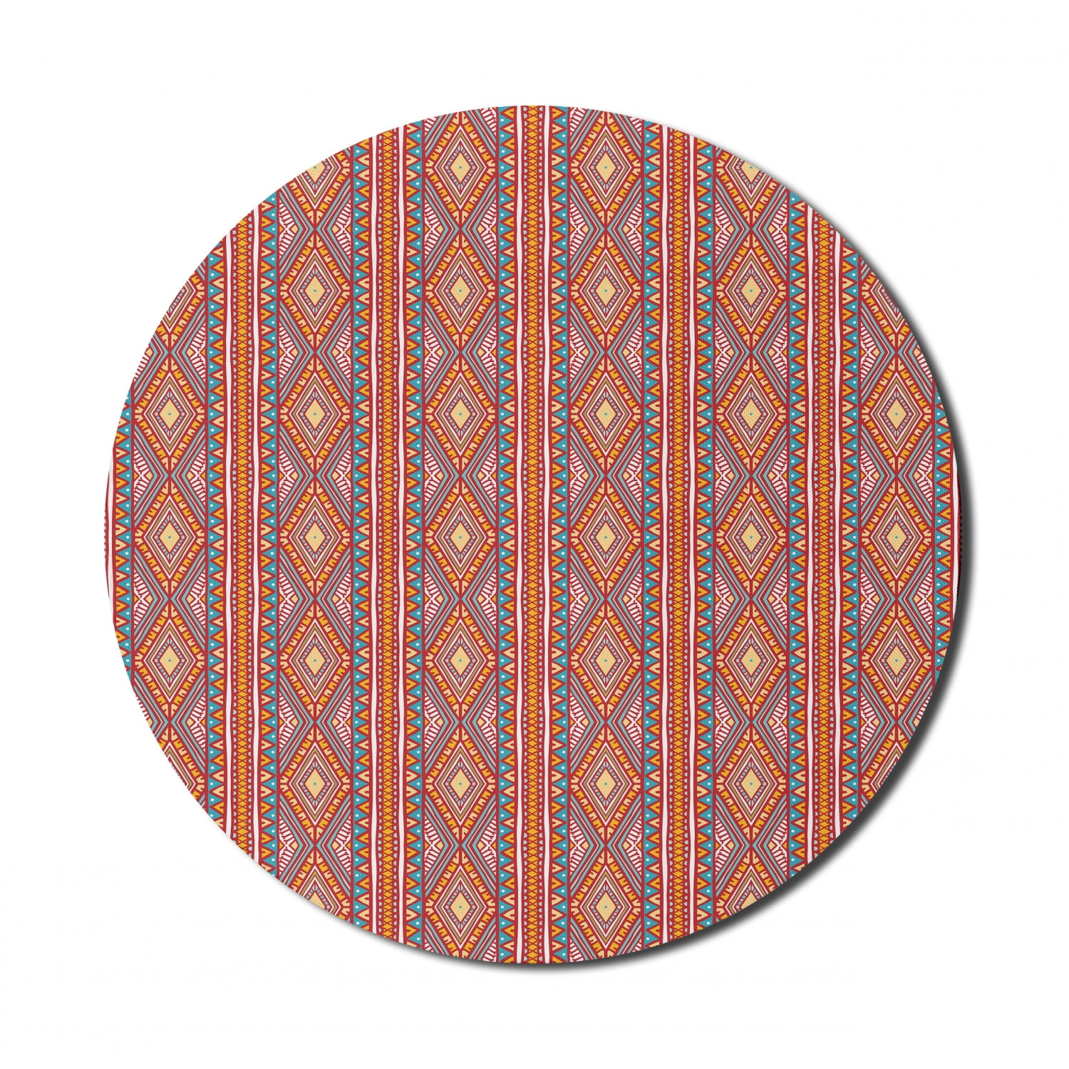 Tribal Mouse Pad for Computers, Traditional Aztec Style Oriental Motifs ...