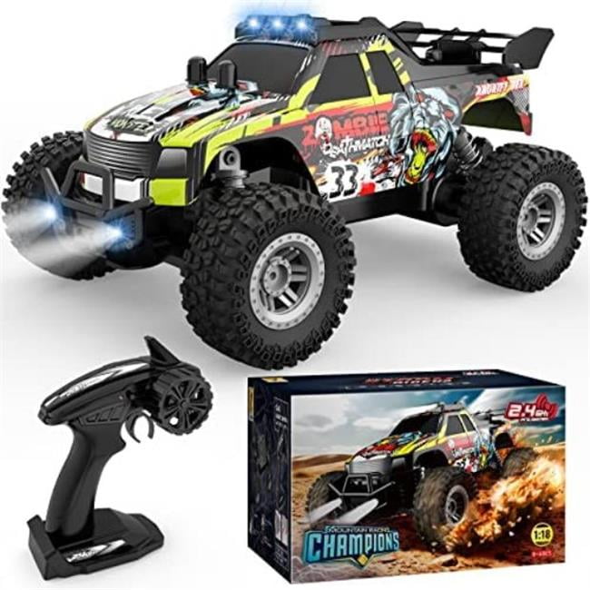 ロッククロ RC Cars for Boys，GUOKAI 1:18 Scale Remote Control Cars All ...