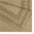 JERFIT Indoor Outdoor Rug 8x10 Feet, Natural Jute Flatweave Area Rug ...