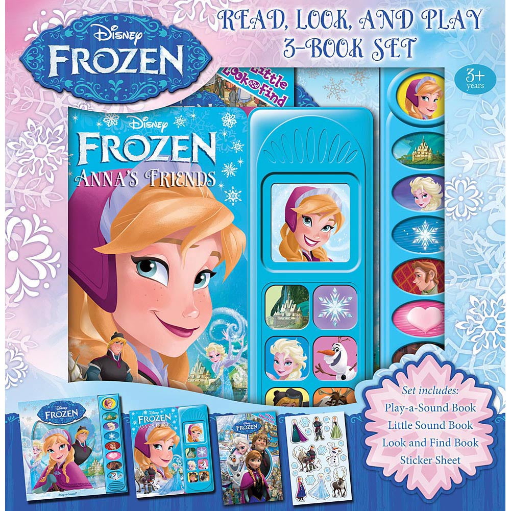 Frozen Read, Look, and Play 3-Book Set - Walmart.com