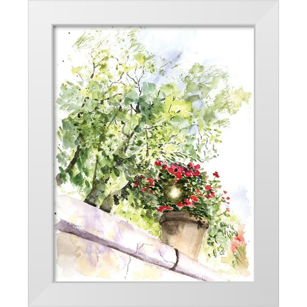 Shefranov, Olga 12x14 White Modern Wood Framed Museum Art Print Titled ...