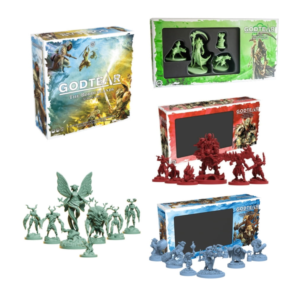 Steamforged Godtear The Borderlands Starter Set Bundle with Expansion ...