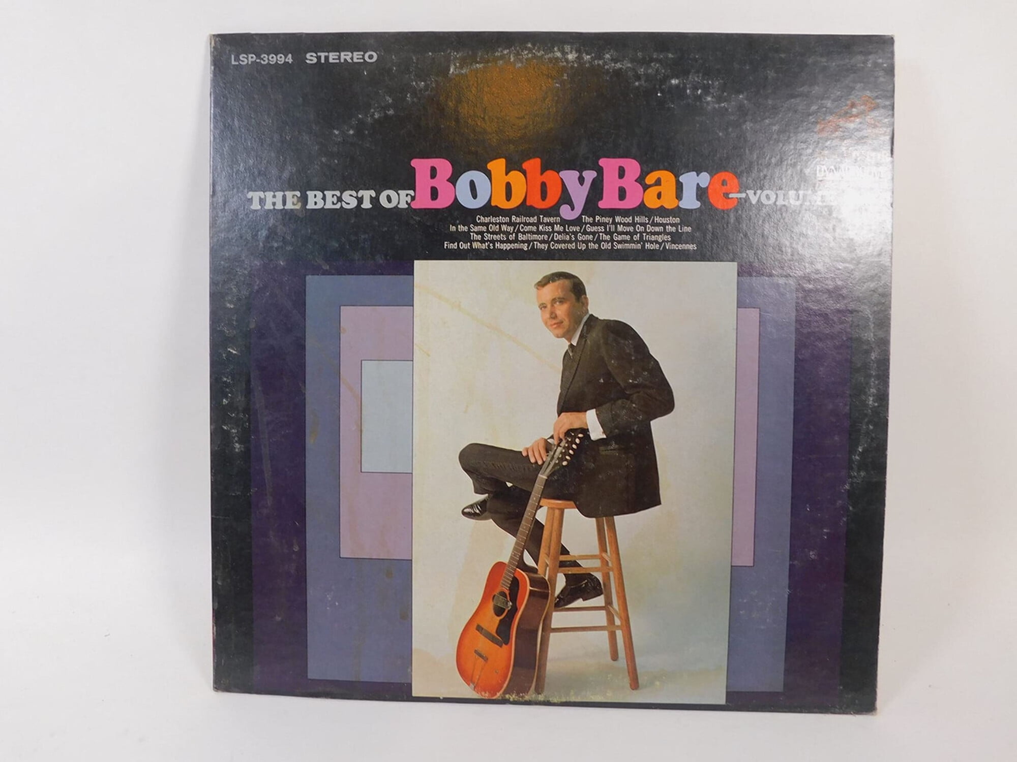Bobby Bare-The Best of Bobby Bare, Volume 2 1968 LP INNER STEREO SHRINK ...