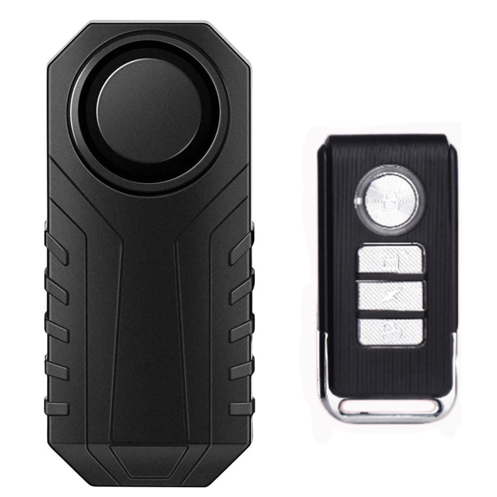 Dsseng Wireless Vibration Alarm with Remote Control Anti-Theft Alarm ...