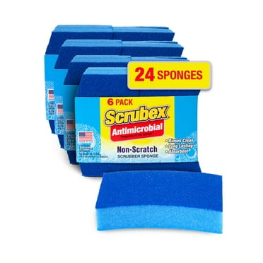 Superio Miracle Microfiber Sponges for Kitchen Kosher Non-Scratch ...