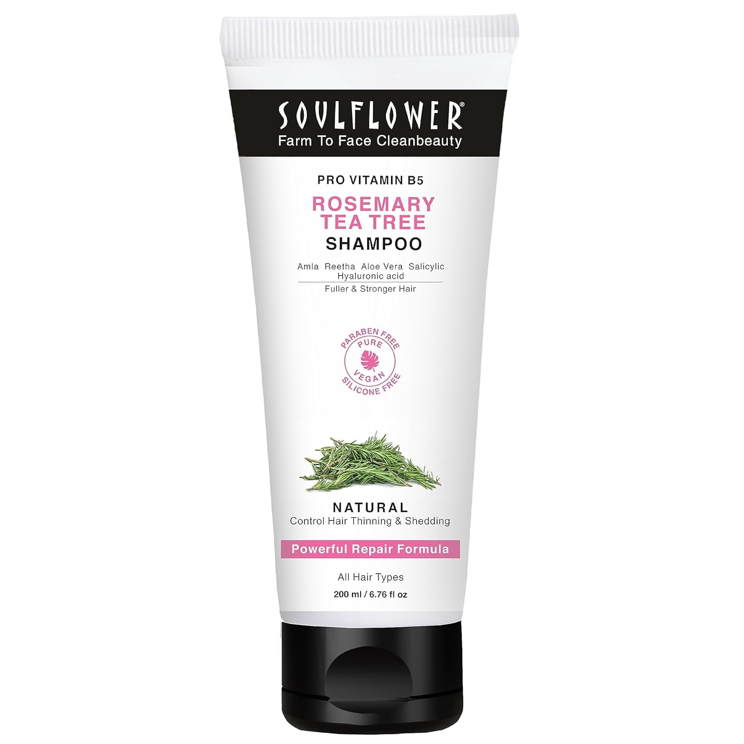 Click here for Soulflower Rosemary Shampoo For Hair Growth 200 Ml... prices