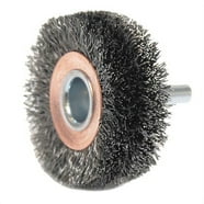 Single Row Heavy-Duty Knot Wire Cup Brush, 3 1/2 in Dia., 5/8-11 UNC ...