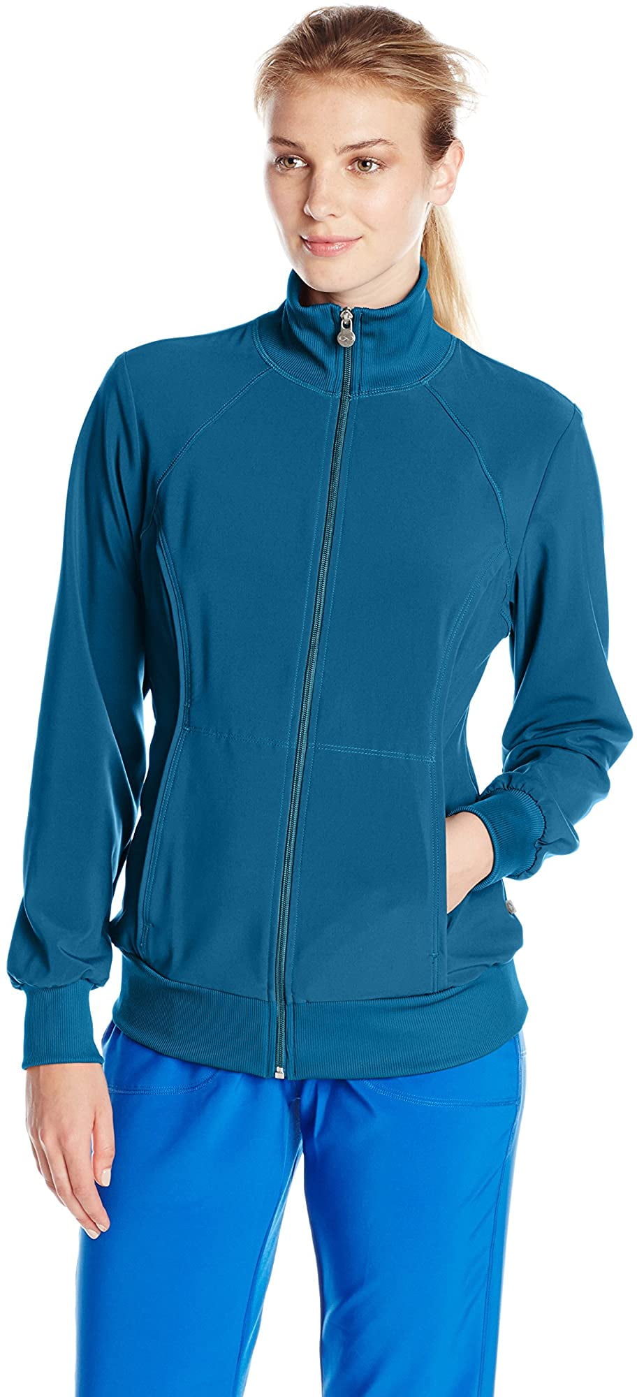 CHEROKEE Womens Infinity Zip Front Warm-up Jacket | Walmart Canada