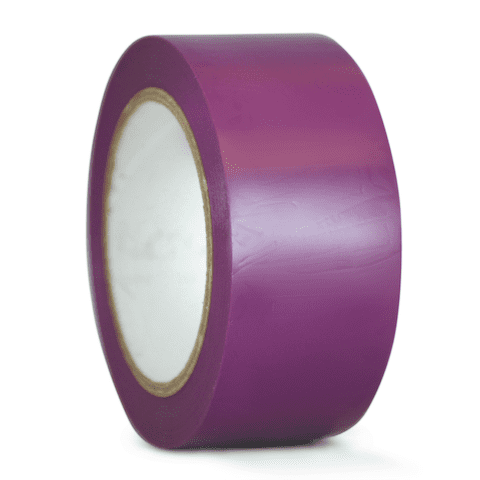 T.R.U. CVT-536 Purple Vinyl Pinstriping Dance Floor Tape: 2 in. wide x ...