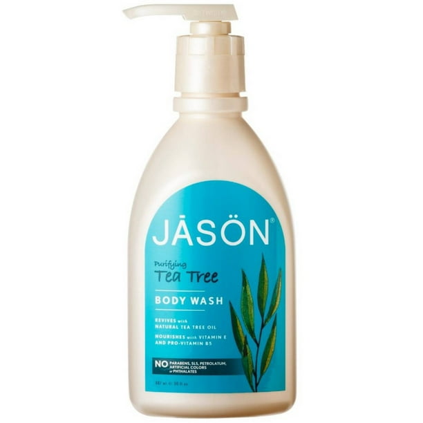 Jason Satin Shower Body Wash, Tea Tree Melaleuca 30 oz - Walmart.com