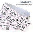 L LIKED Raffle Tickets Double Rolls 1000 per Roll 50/50 Raffle Tickets ...