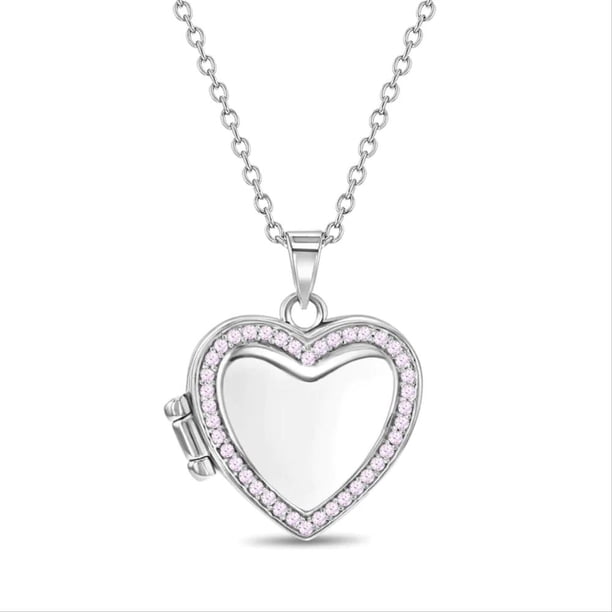 Adorn Your Little Girl with TheJewelryHut Designer Heart Locket ...