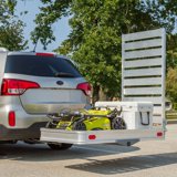 Elevate Outdoor ACC-500 Premium Aluminum Cargo Carrier with Ramp - 500 ...