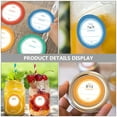 CCOCC 2026 New 60Pcs Canning Jar Labels Handwriting Label Sticker Pp ...