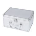 2X Aluminum Alloy Tool Box Portable Equipment Instrument Case Display ...