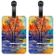 Van Gogh: Sunflowers - Luggage ID Tags / Suitcase Identification Cards ...