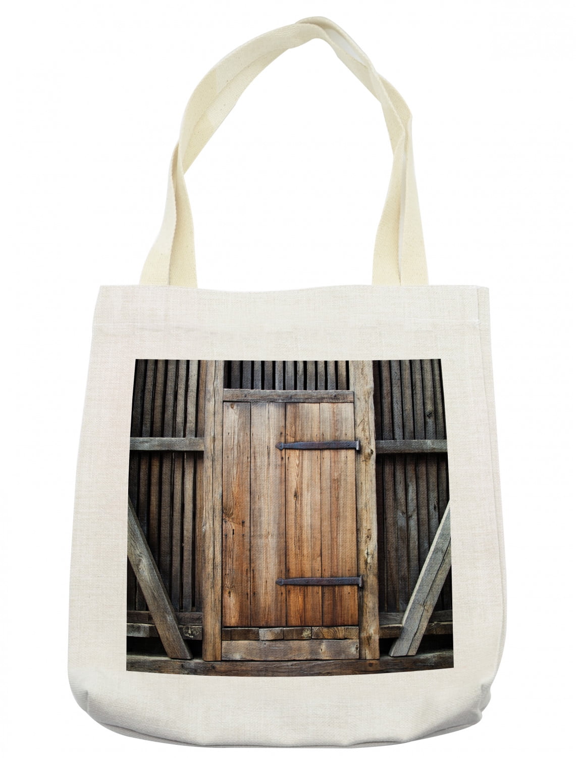 Antique Tote Bag, Rustic Antique Wooden Door Exterior Facades Rural ...