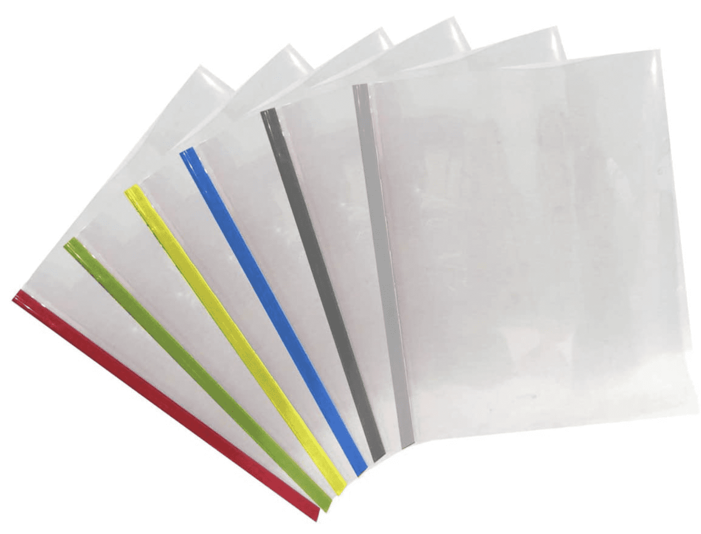12 FOLDER DE COSTILLA PASCUA TAMAÑO CARTA TRANSPARENTES | Walmart en línea