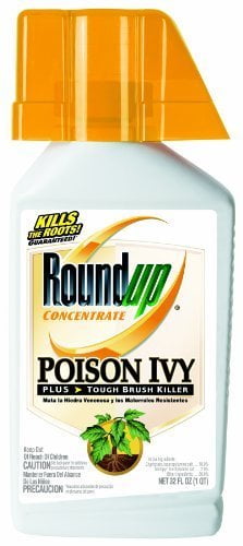 Roundup Poison Ivy & Tough Brush Killer Glyphosate Concentrate 32 Oz ...