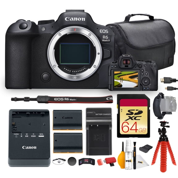 Canon EOS R5 Mirrorless Camera Bundle | 45MP Full-Frame Sensor, 8K ...