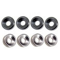 4Pcs Guitar Body Neck Fixed Mounting Screw Ferrules Guitar Neck ...